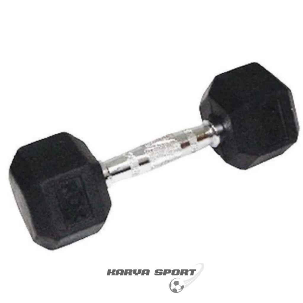 Dumbell Dumble Barbell hexagonal Rubber ROX 20 kg Original | Shopee ...