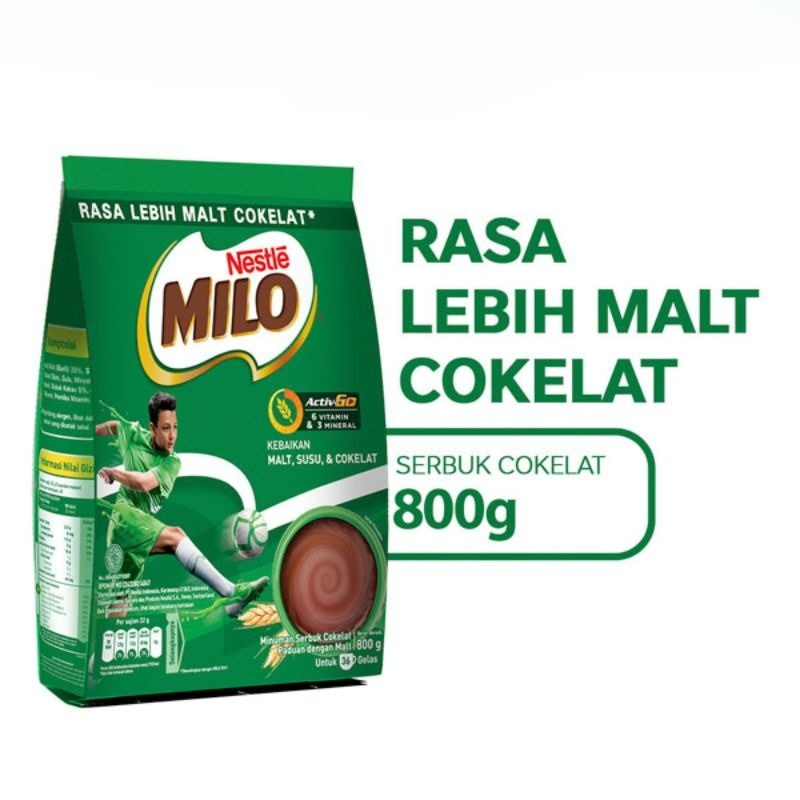 [800 Grams] Nestle Milo Activ-Go 800 gr | Shopee Malaysia