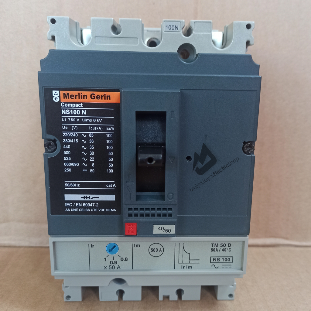 Mccb Merlin Gerin NS100N 3P 16A 25A 32A 40A 50A 63A Original | Shopee Malaysia