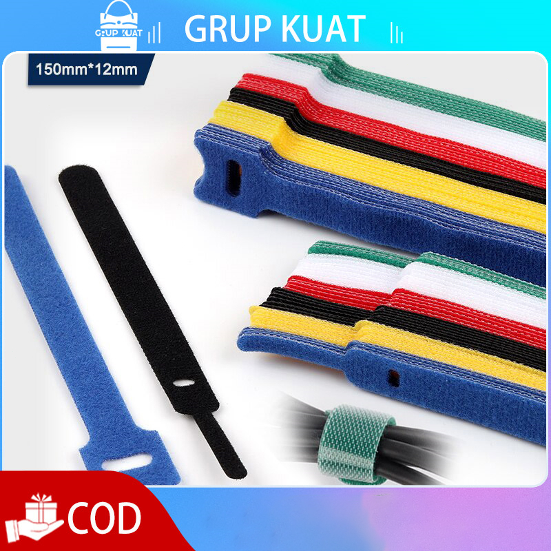 Universal Cable Tie Velcro Strap Binder Clip Nylon Cable Ties Cord ...