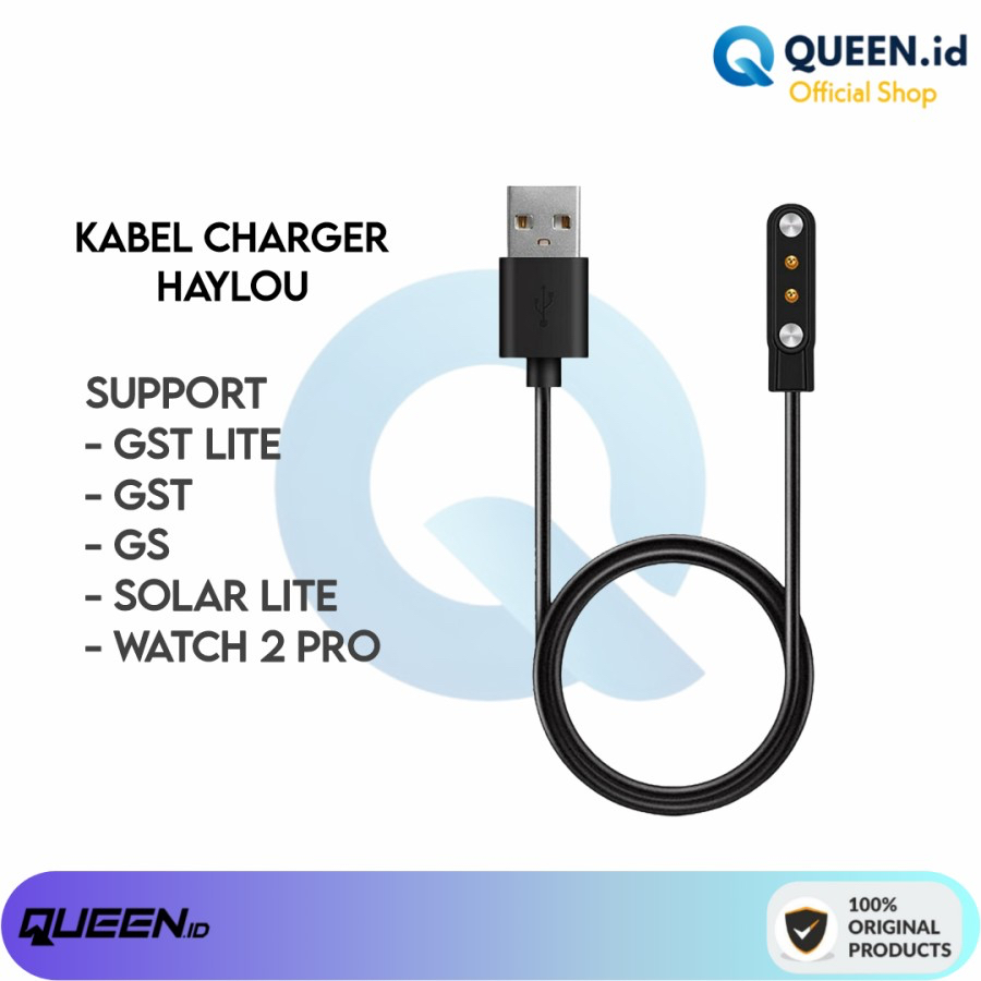 Haylou Magnetic Charger Cable For GST Lite SOLAR Lite Watch 2 Pro GS ...