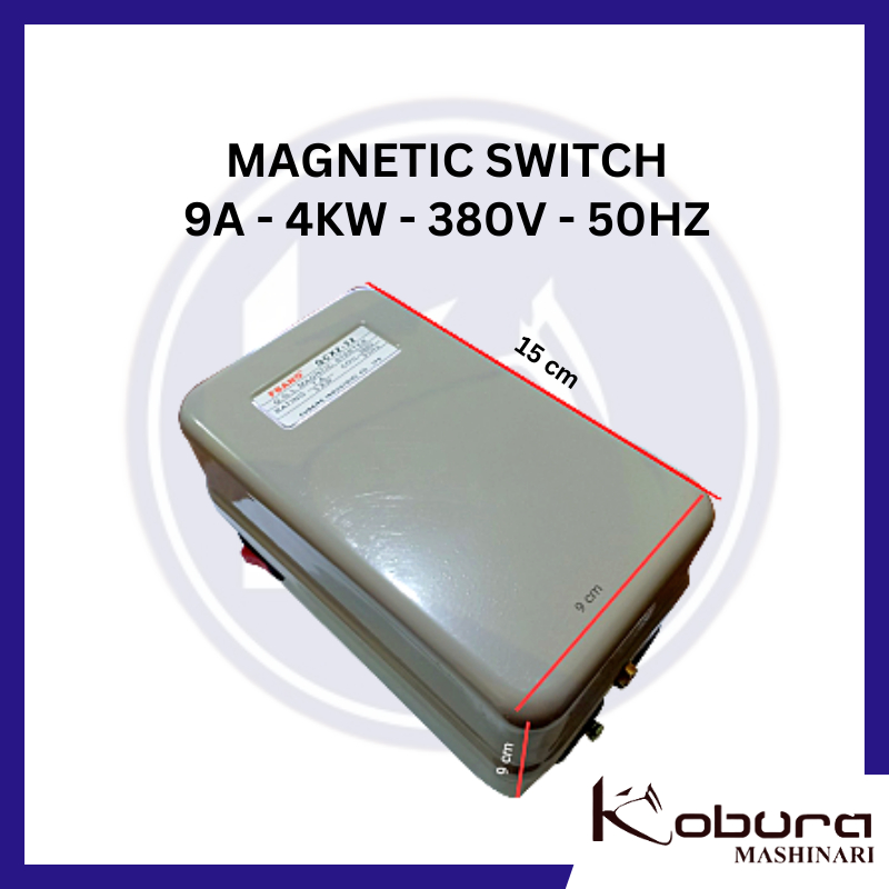 Magnetic Contractor Switch 4 Kw 9A 380V 50 Hz | Shopee Malaysia