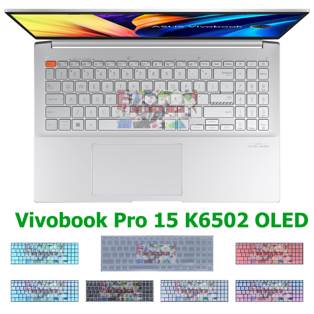Keyboard Protector Asus Vivobook S 15X S15 K6502 K6502HC K6502ZA OLED ...