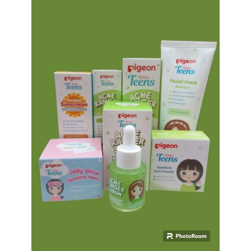 Pigeon TEENS acne RANGGER POWER CONTENTS 7 Facepowder, fw acne, acne ...