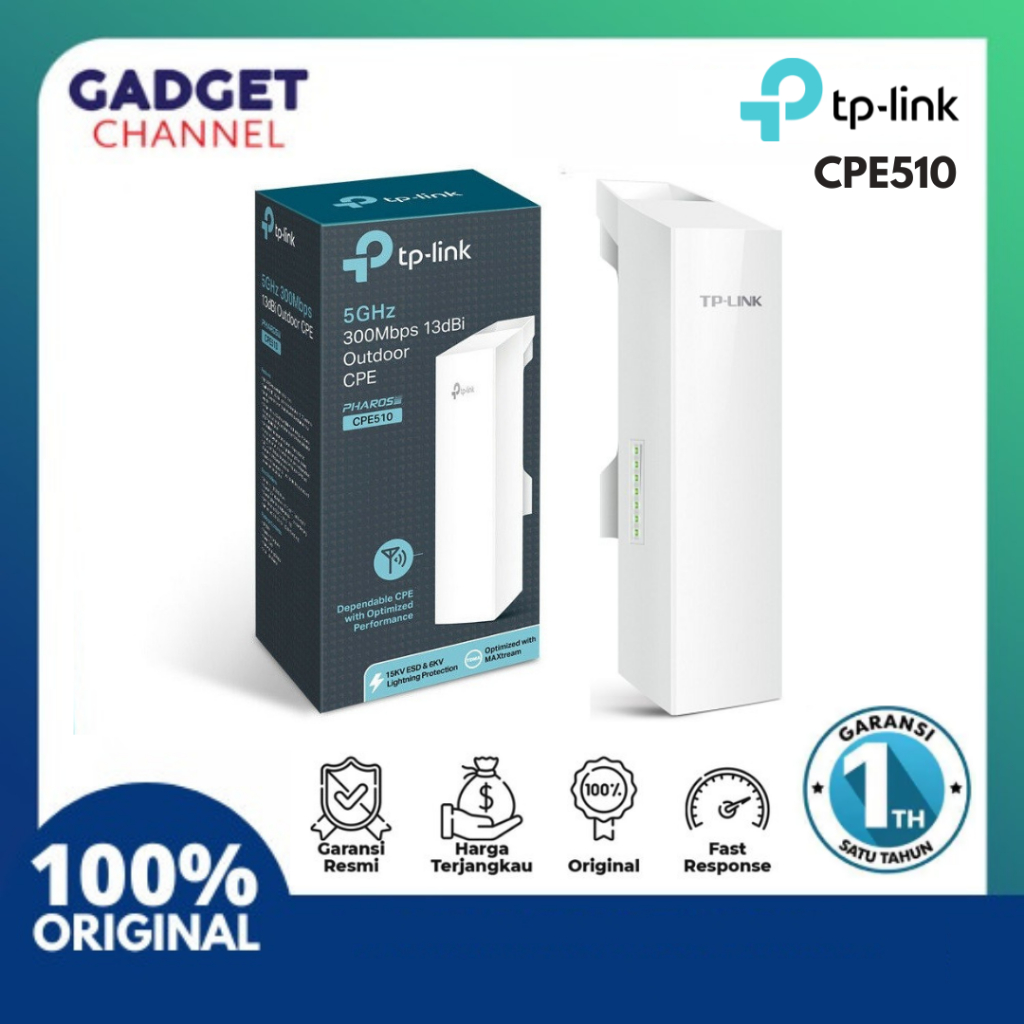 Tp-link CPE510 Outdoor 5GHz 300Mbps 13dBi - 1 Year Guarantee | Shopee ...