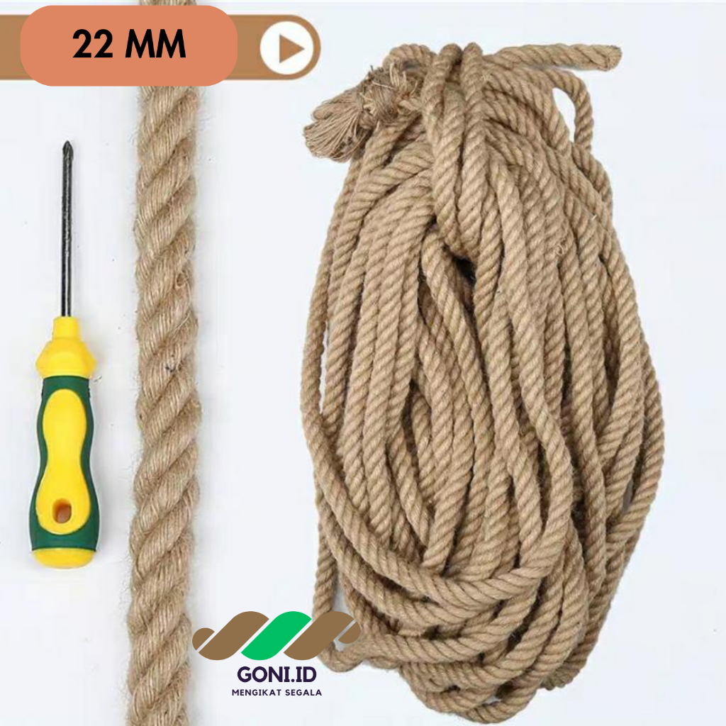 22mm Burlap Rope/Hemp Rope/Rope Rope/Rope Rope/Burlap Fiber Rope / Rope ...