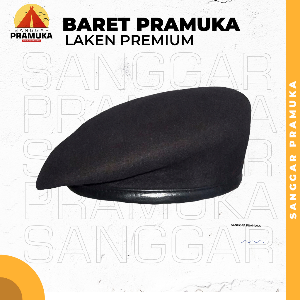 Laken Scout Beret/Boy Scout Hat | Shopee Malaysia