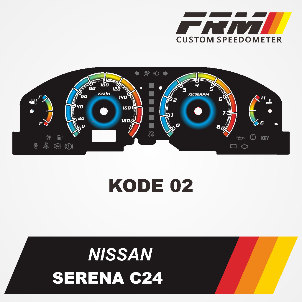 Nissan Serena c24 custom speedometer Panel can request design | Shopee ...