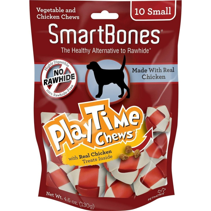 Smartbones PlayTime Chews Chicken Mini 10 Pk | Shopee Malaysia