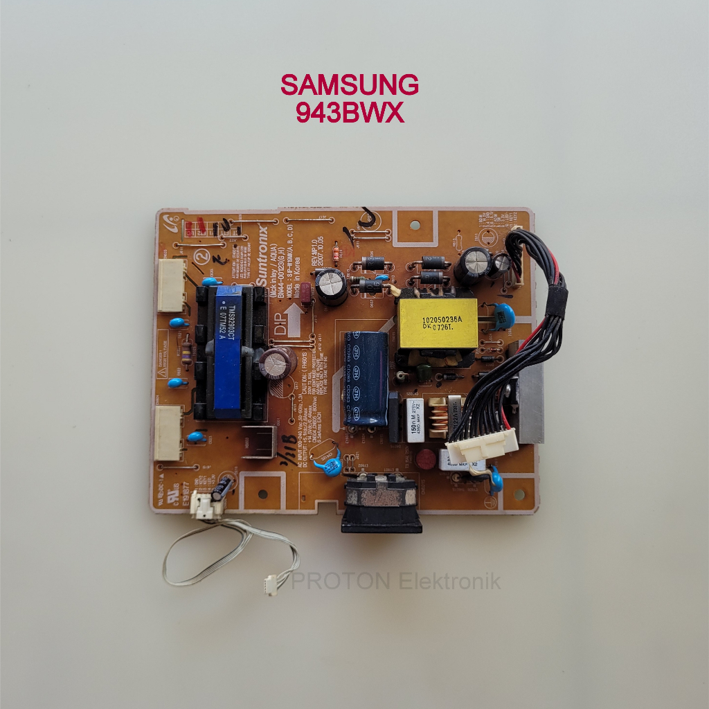 MESIN Psu LCD Monitor SAMSUNG 943BWX MY19WS LS19MYKKFVWXST Power Supply ...