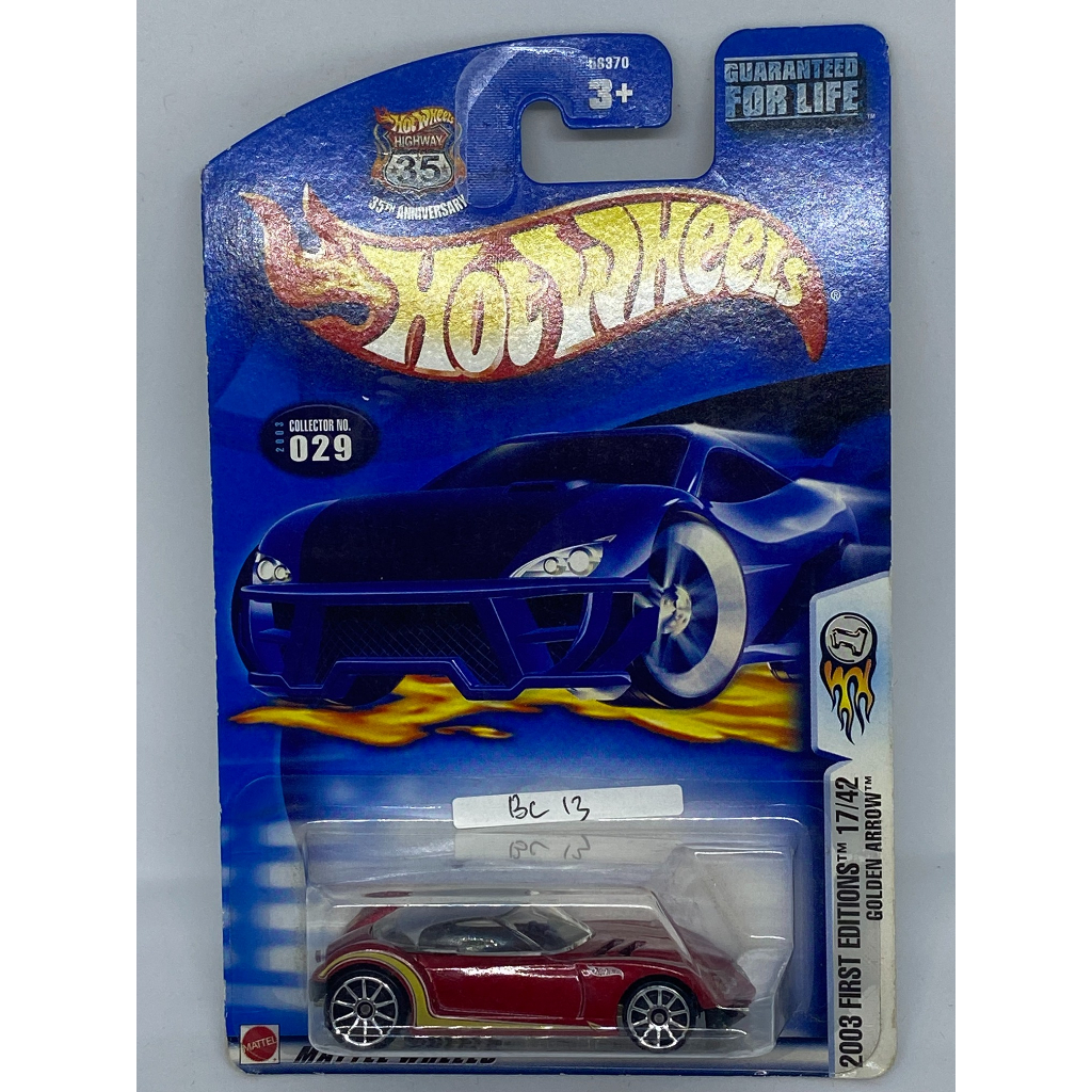 Hot WHEELS GOLDEN ARROW HOTWHEELSVINTAGE BLUECARD | Shopee Malaysia