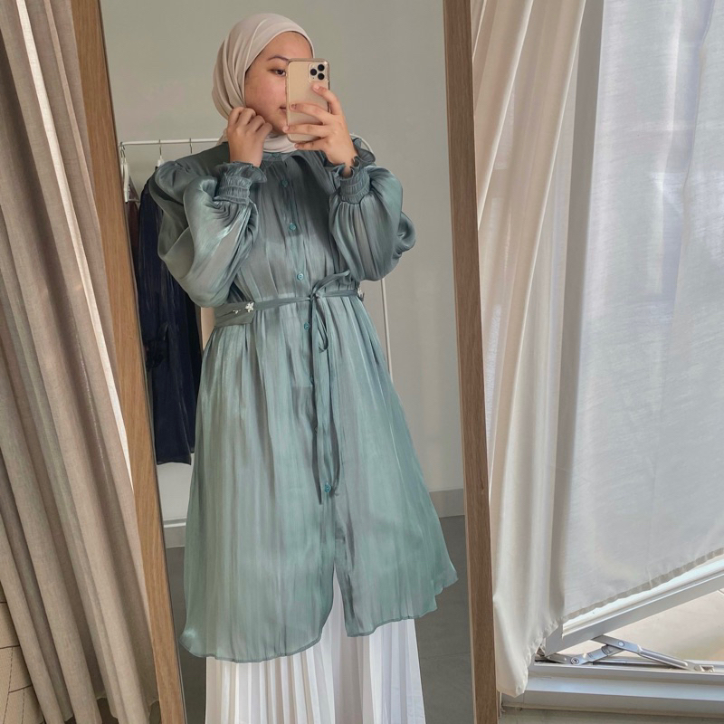 Shimer Silk Tunic Atseraseri | Shopee Malaysia