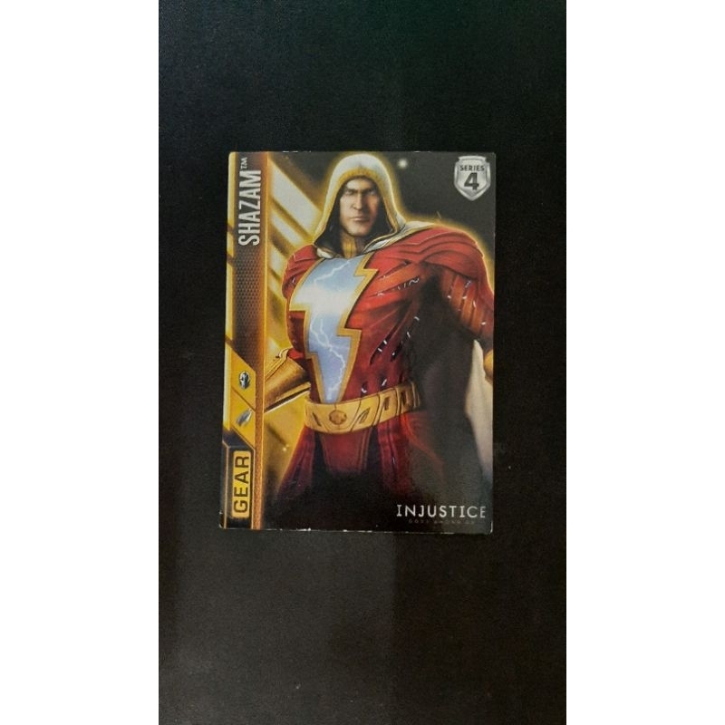Gods AMONG US INJUSTICE Card (Shazam with gear) | Shopee Malaysia