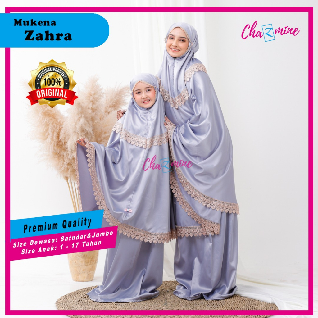 New!! Couple Mother And Child 2 In 1 Zahra Model Original Satin ...