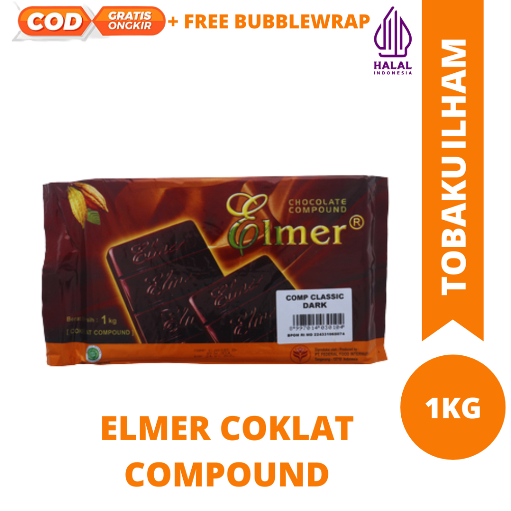 Compound chocolate 1kg/elmer/collata/chefmate/soko/chocolate bar ...
