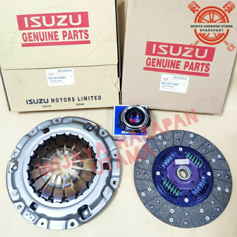 Full Set Clutch Lining Fullset Isuzu Dmax D-Max 4JH 4JJ 4JK 2.5cc 3.0cc ...