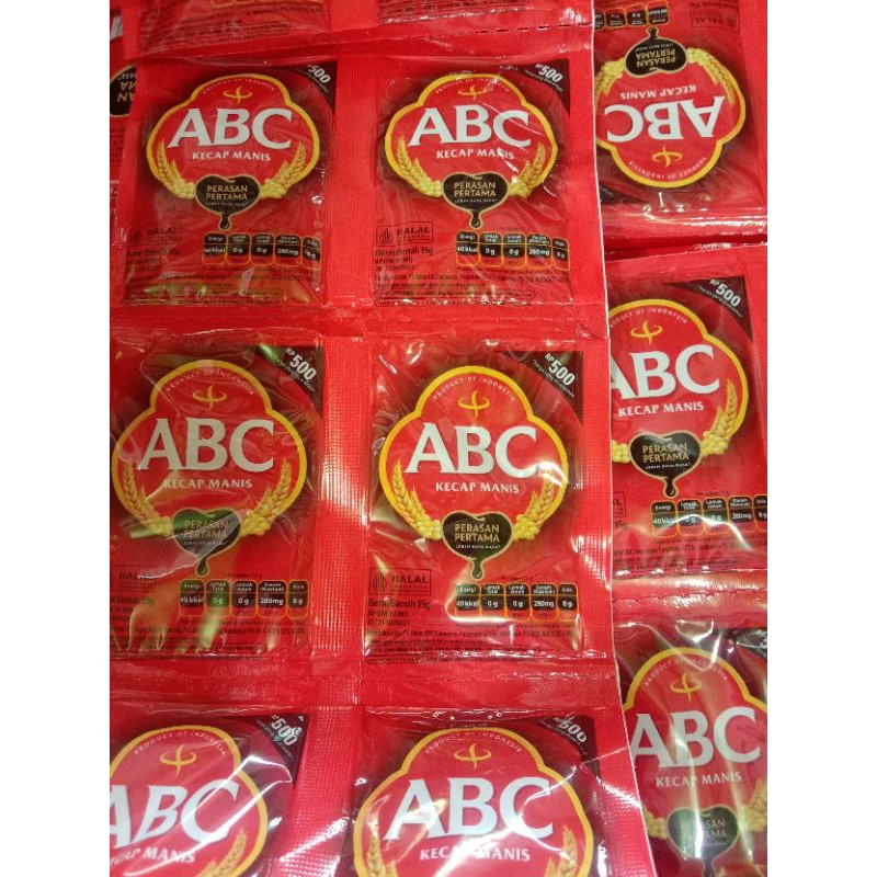 Abc Sweet Soy Sauce Sachet 12x15g | Shopee Malaysia