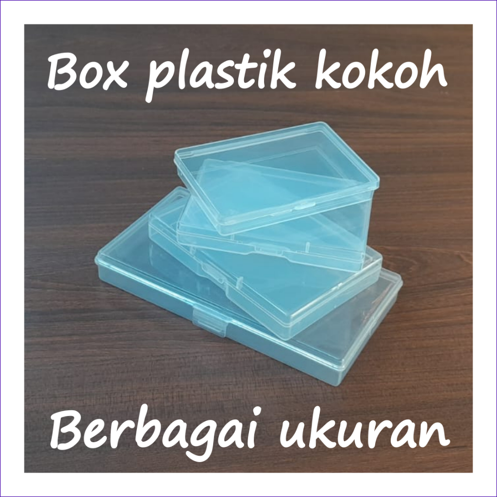 Small box/box For flashcards (Size KTP, Business card, bank card ...