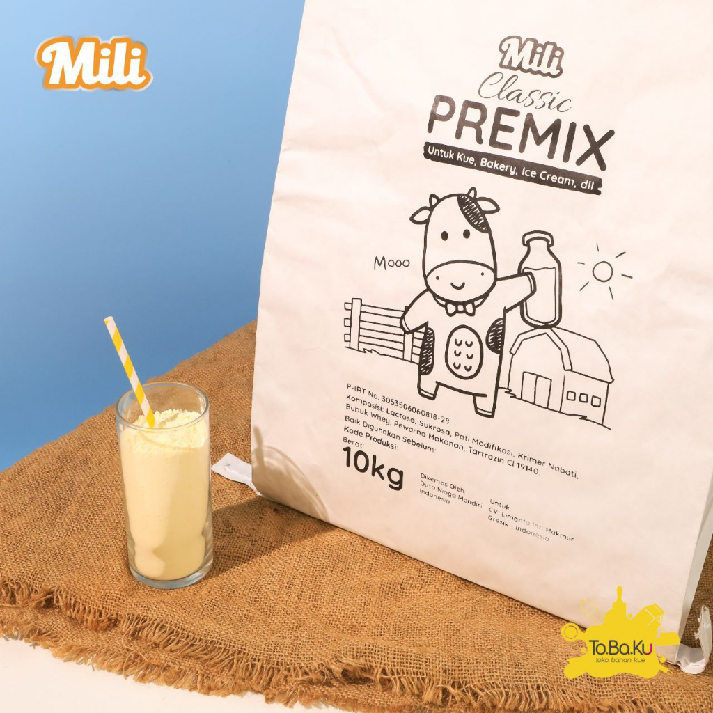 Mili Milk Premix (Powdered Milk) 1kg (Repack Packaging) | Shopee Malaysia