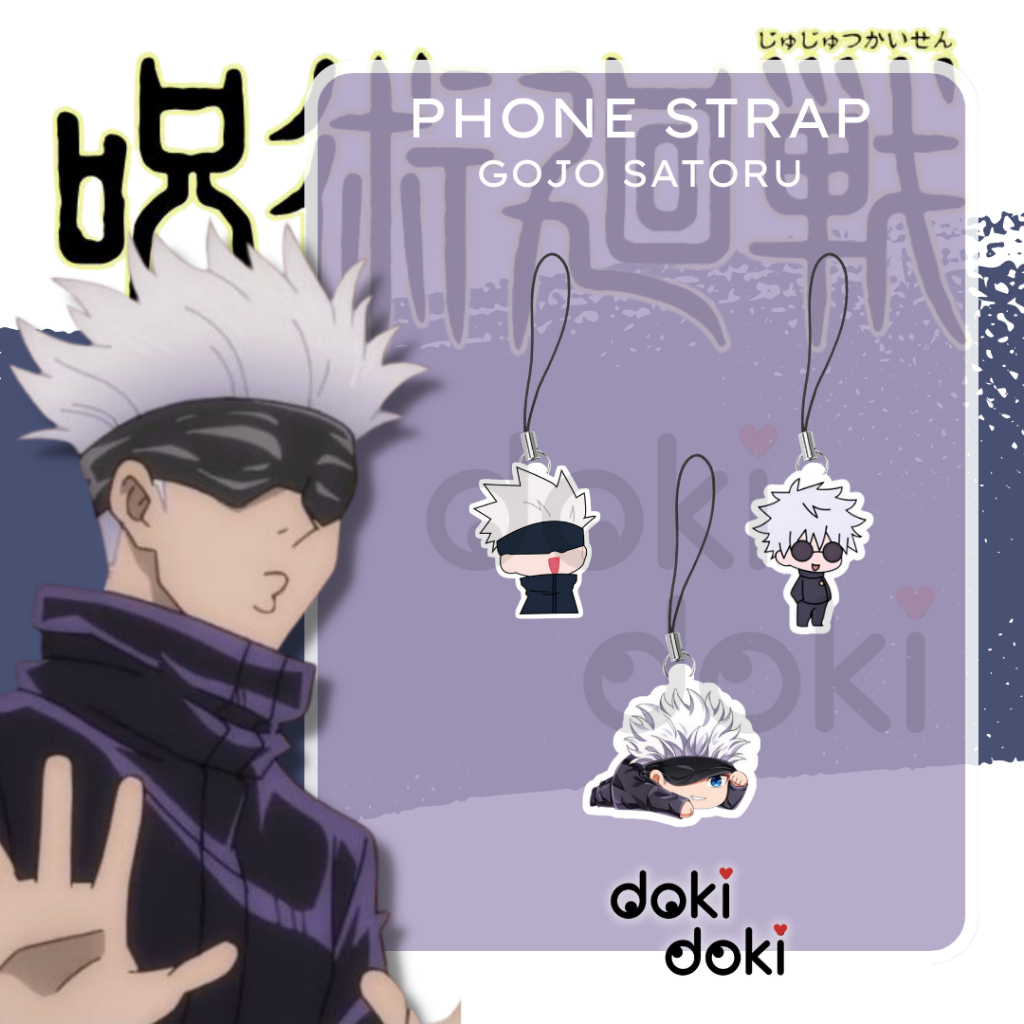 Phone STRAP HP ANIME GOJO SATORU JUJUTSU KAISEN | Shopee Malaysia