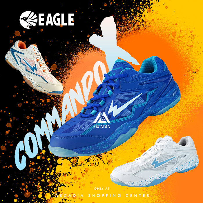 Eagle COMMANDO X BADMINTON Sports Shoes For Men And Women | Shopee Malaysia