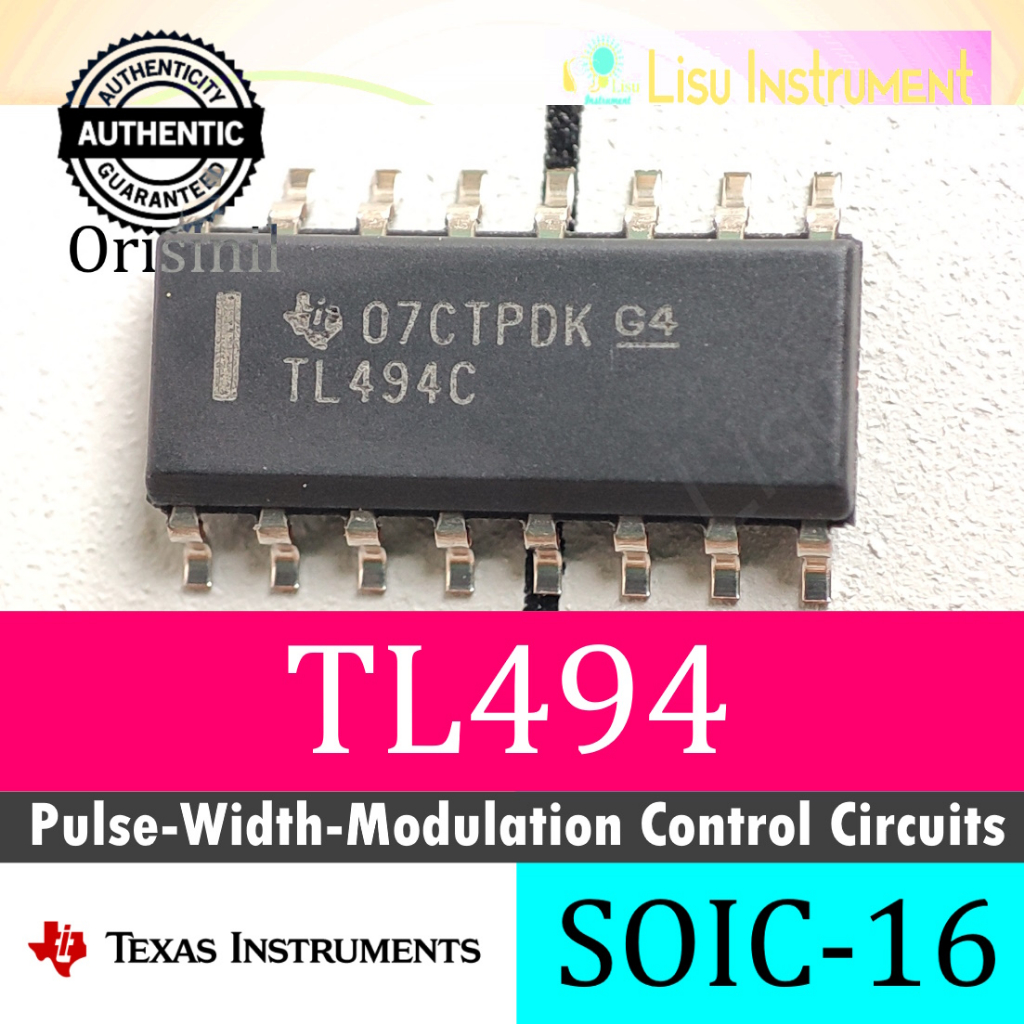 Tl494c Tl494 Pulse Width Modulation Control Circuits Tl494 Soic 16 Original Texas Instruments