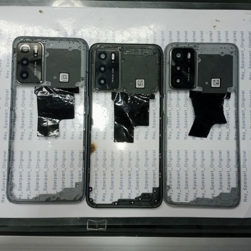 TOMBOL Bazel Original Oppo A16 Frame Without Outer Button | Shopee Malaysia