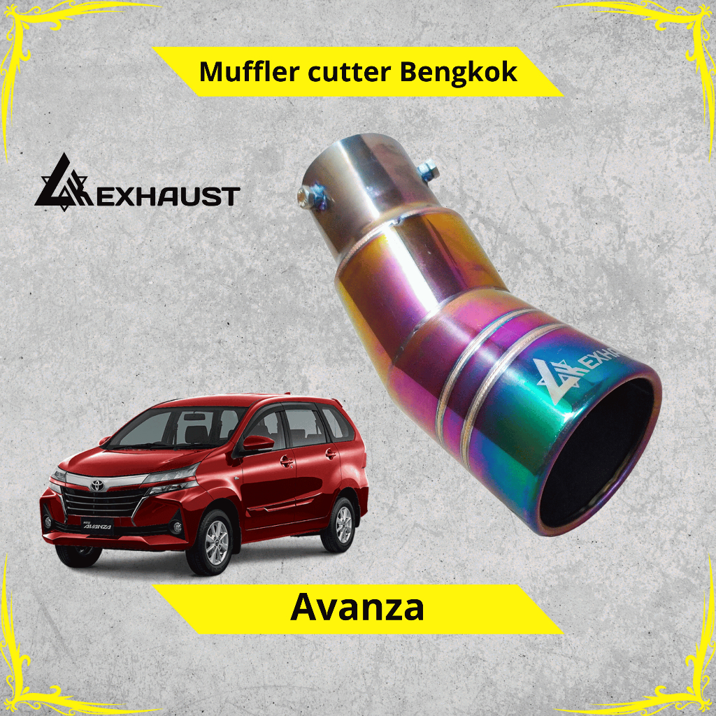 Muffler cutter avanza 2003-2019 variation of the LK exhaust bent model ...