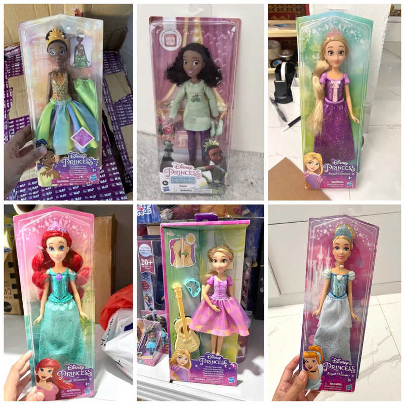 Disney princess royal shimmer barbie hasbro | Shopee Malaysia