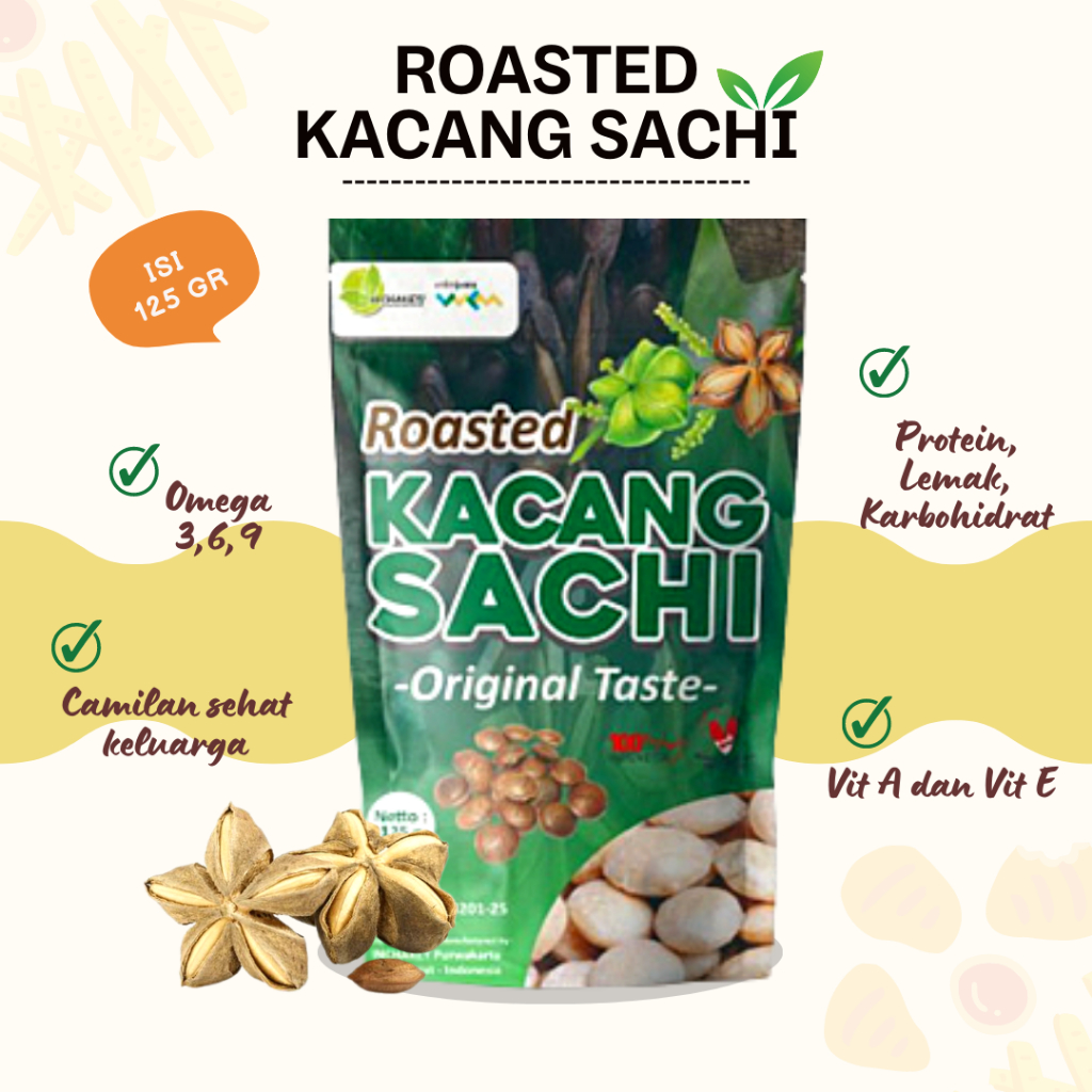 Roasted Sacha Inchi Snack Sacha Inchi Snack Roasted Sachi Nuts | Shopee ...