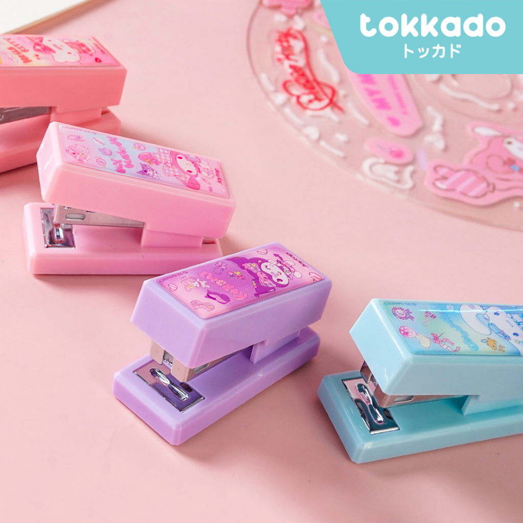 Tokkado Sanrio Stapler Original Cute Character Mini Hekter Staples ...