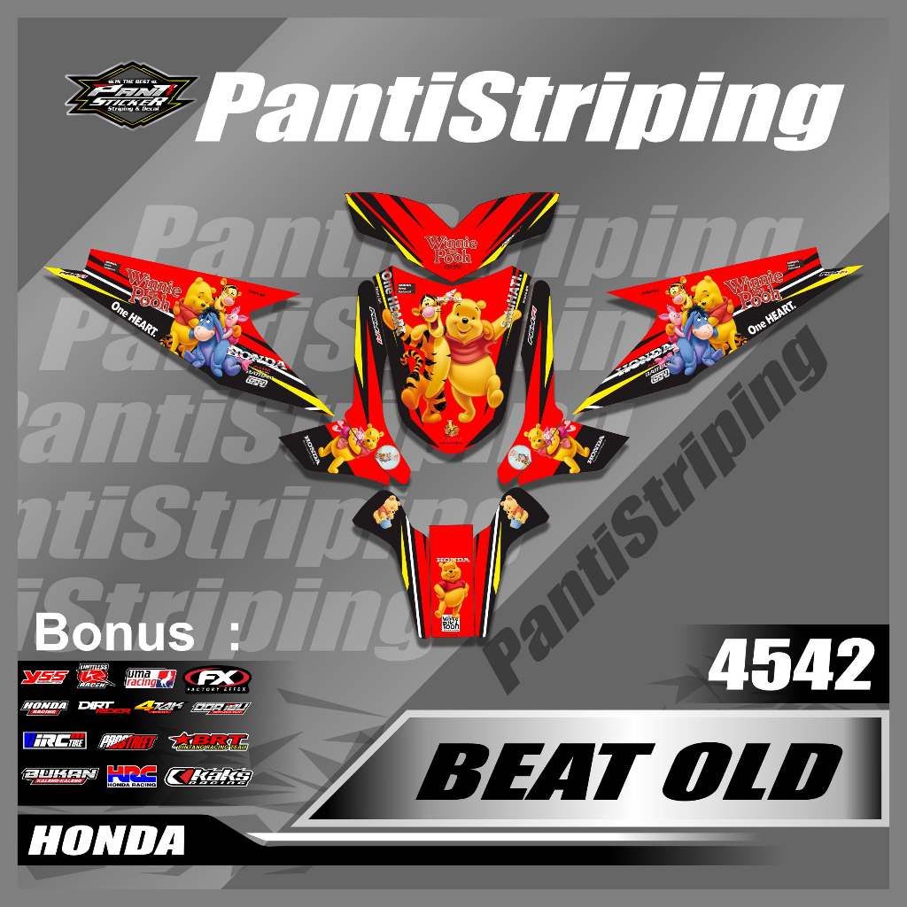 Decal Beat OLD - Decal - Decal - Fullbody Decal winni the Pooh Motif ...