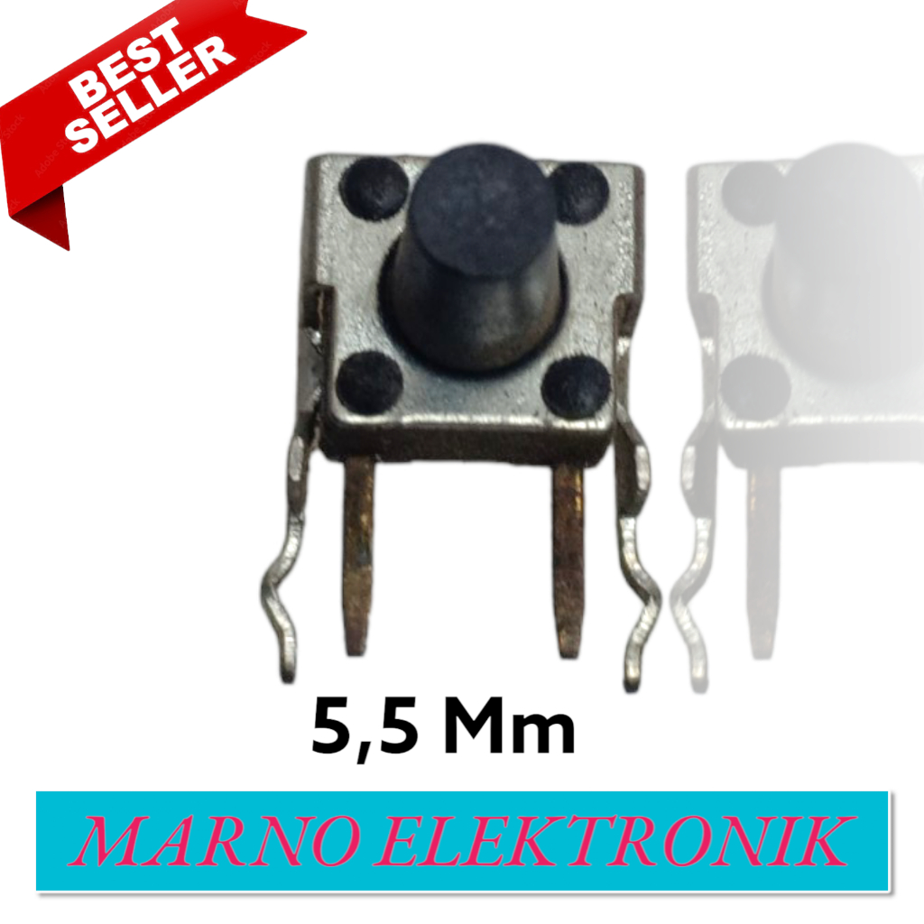 Tact SWITCH LONG 4 PIN 4 LEGS TAK SWIT SWITT TV TUBE 4PIN 4 LEGS ...