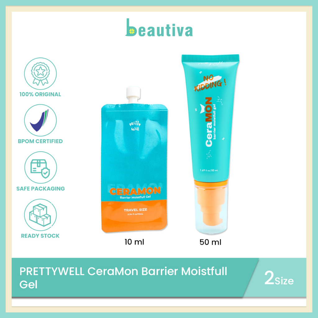 Prettywell CeraMON Barrier Moistfull Gel | Shopee Malaysia