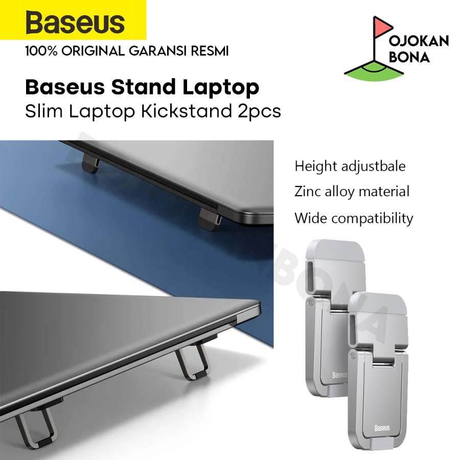 Baseus Laptop Stand Slim Laptop Kickstand Laptop Leg 2pcs | Shopee Malaysia