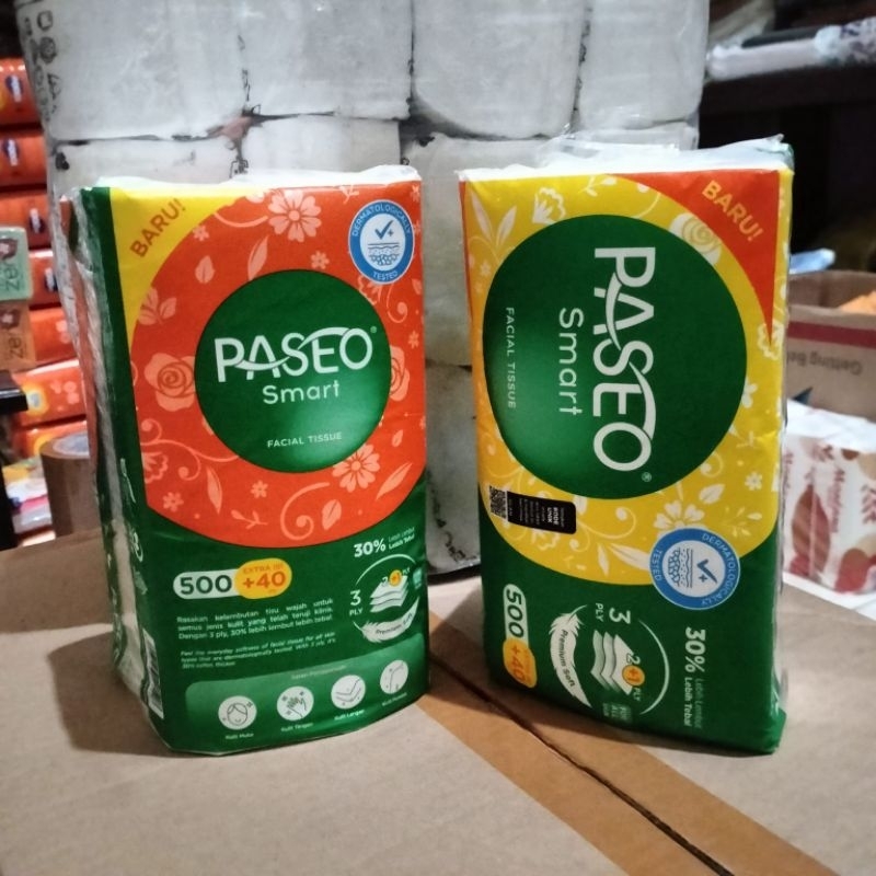 New Paseo Tissue 500+40 Facial Tissue | Shopee Malaysia