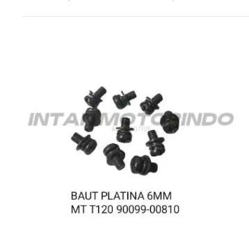 PLATINA BOLT 6MM MT T120 90099-00810 PRICE PER 20PC | Shopee Malaysia