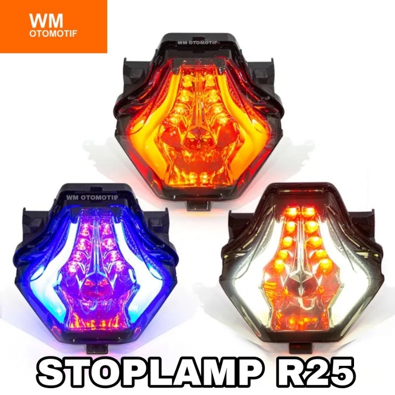 Led Stop Lamp R25 Mx King 150 MT 25 YZR Y15ZR R3 Old New DRL Brake Stop ...