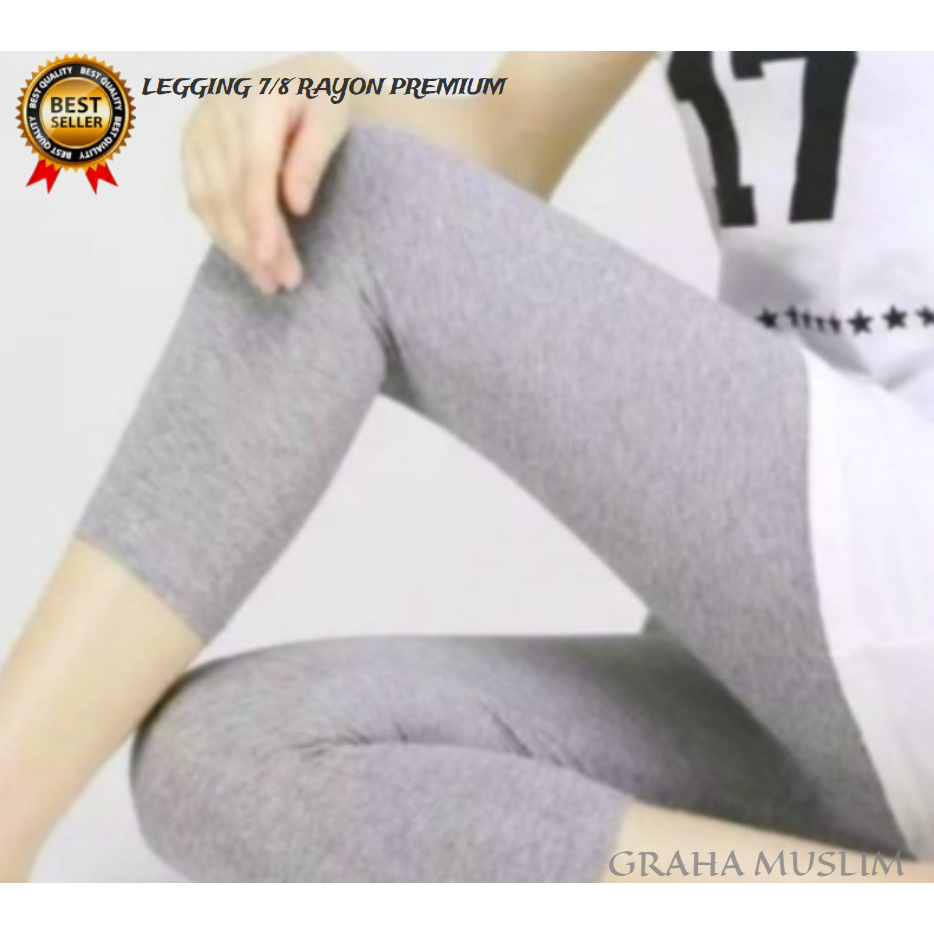 3/ 4 SHORT LEGGINGS MADE FROM PREMIUM RAYON MATERIAL, COOL, 2 SIZES ...