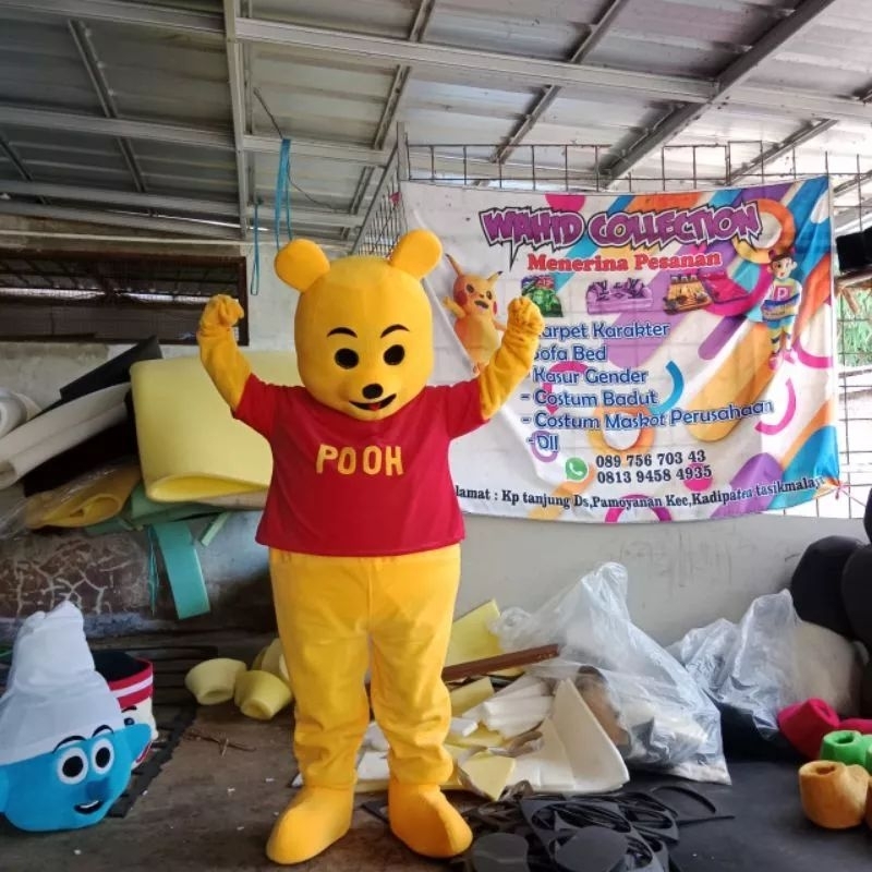 Cute WINNIE THE POOH Clown Costume | Shopee Malaysia