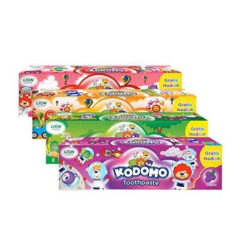 Kodomo Strawberry Children's Toothpaste 45gr/ Kodomo Toothpaste ...