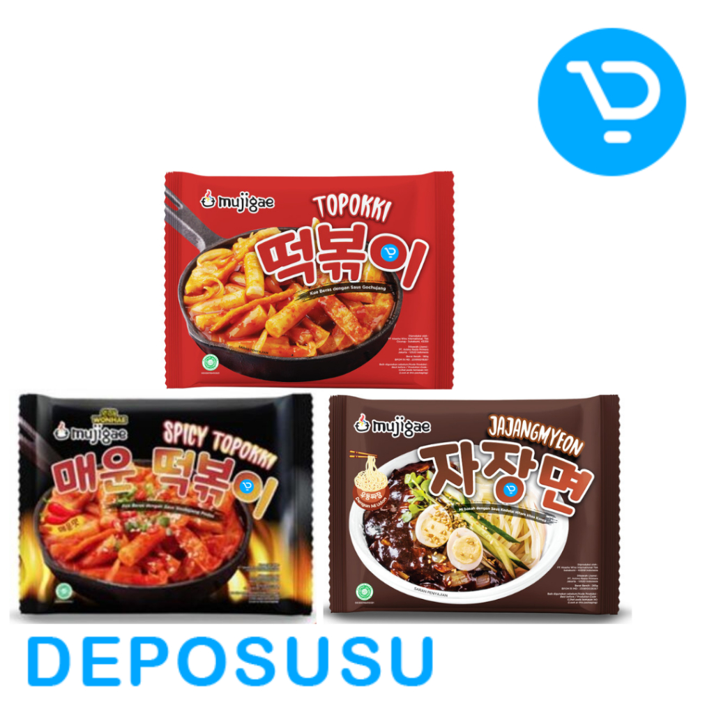 Mujigae Topokki Tteokbokki Tokpoki Topoki Wonhae Spicy Snackgmyeon ...