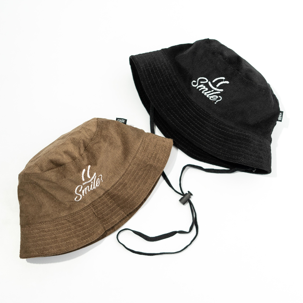 Bucket HAT SMILE EKYU | Shopee Malaysia