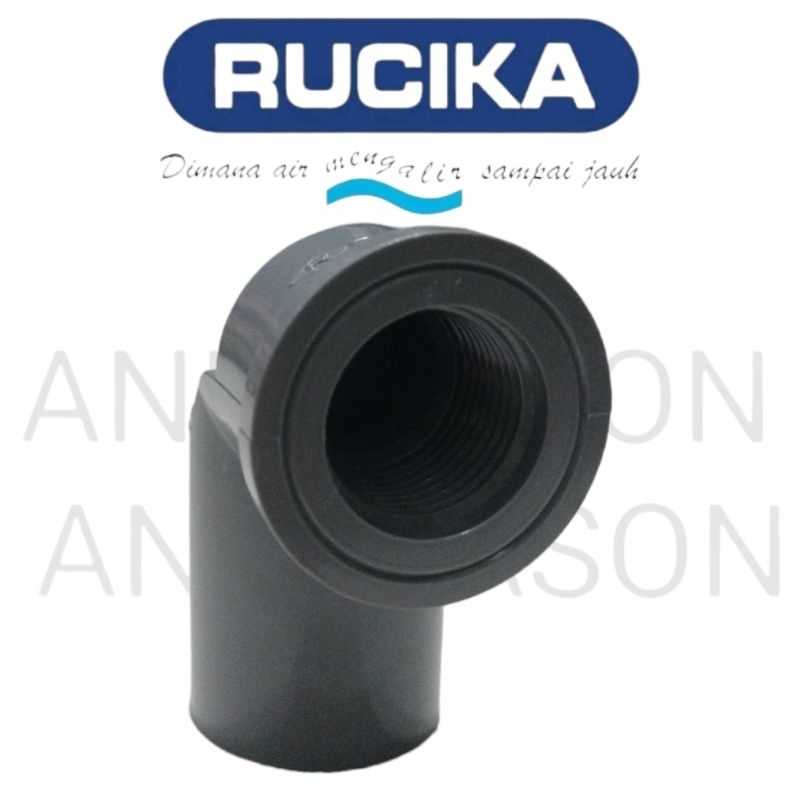 Elbow DRAT 1/2 INCH RUCIKA FAUCET ELBOW AW PVC DRAT 1/2 INCH L DRAT 1⁄2 ...