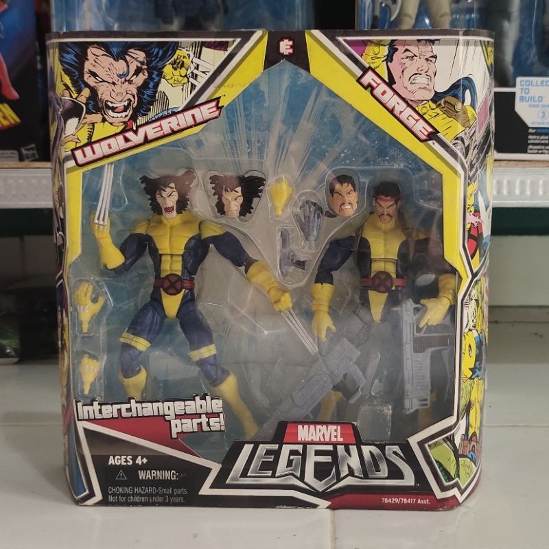 Marvel Legends Wolverine Forge 2 Pack | Shopee Malaysia