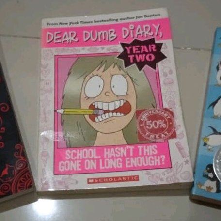 English book second Dear Dumb Diary | Shopee Malaysia