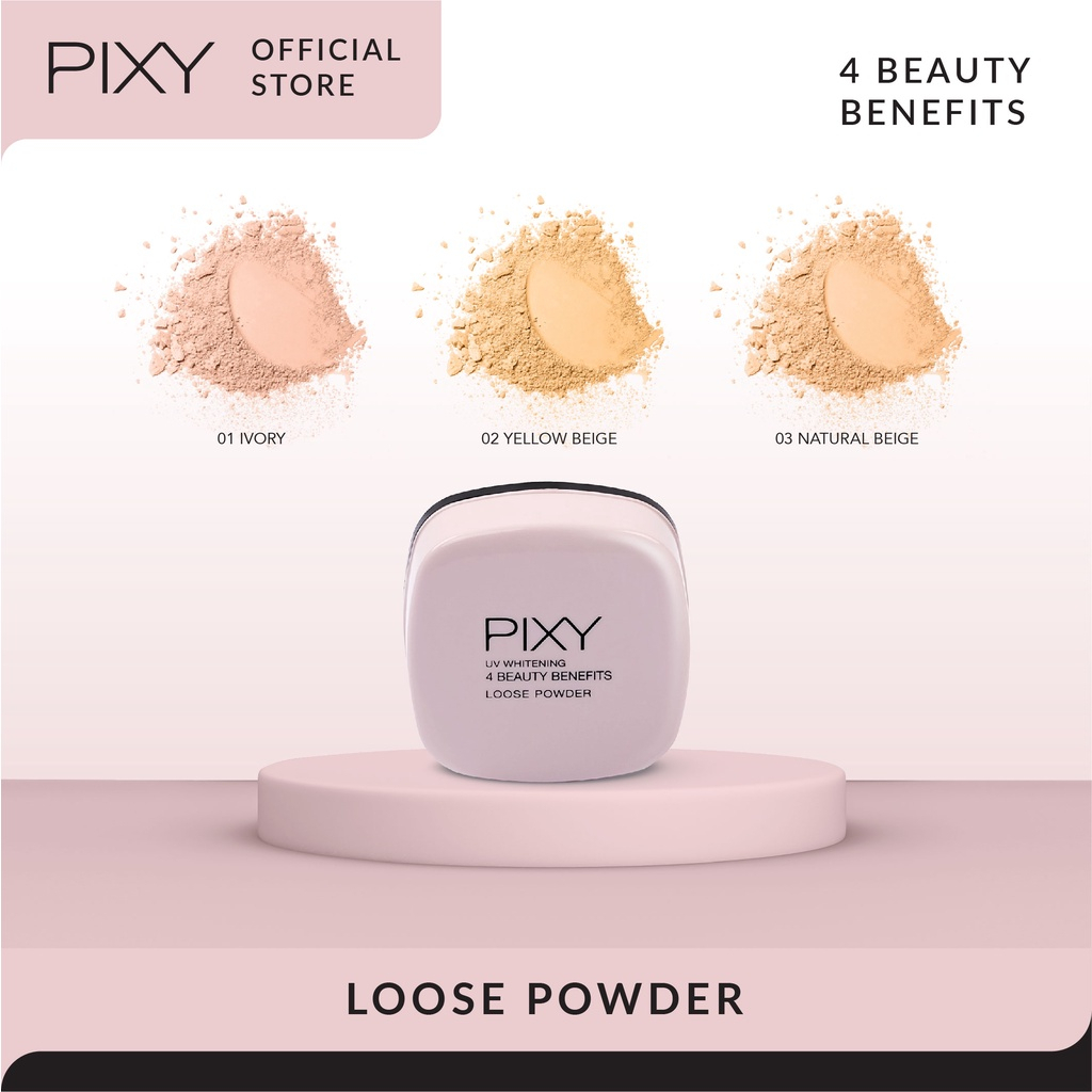 Original Pixy 4 Beauty Benefits Loose Powder Powder 4 BB | Shopee Malaysia