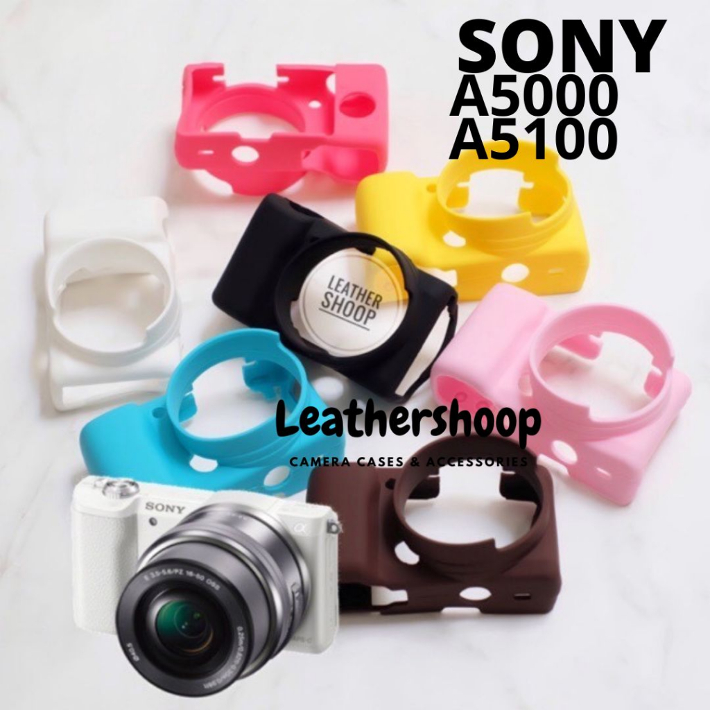 Case sony A5000 A5100 Silicone case Soft case Alpha 5000 Alpha 5100 ...