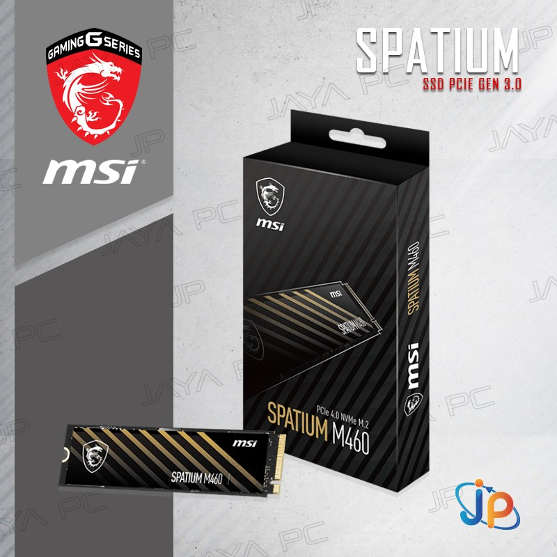 Msi SSD SPATIUM M460 M.2 Pcie Gen4 Nvme 2280 1TB - M2 1 TB | Shopee Malaysia
