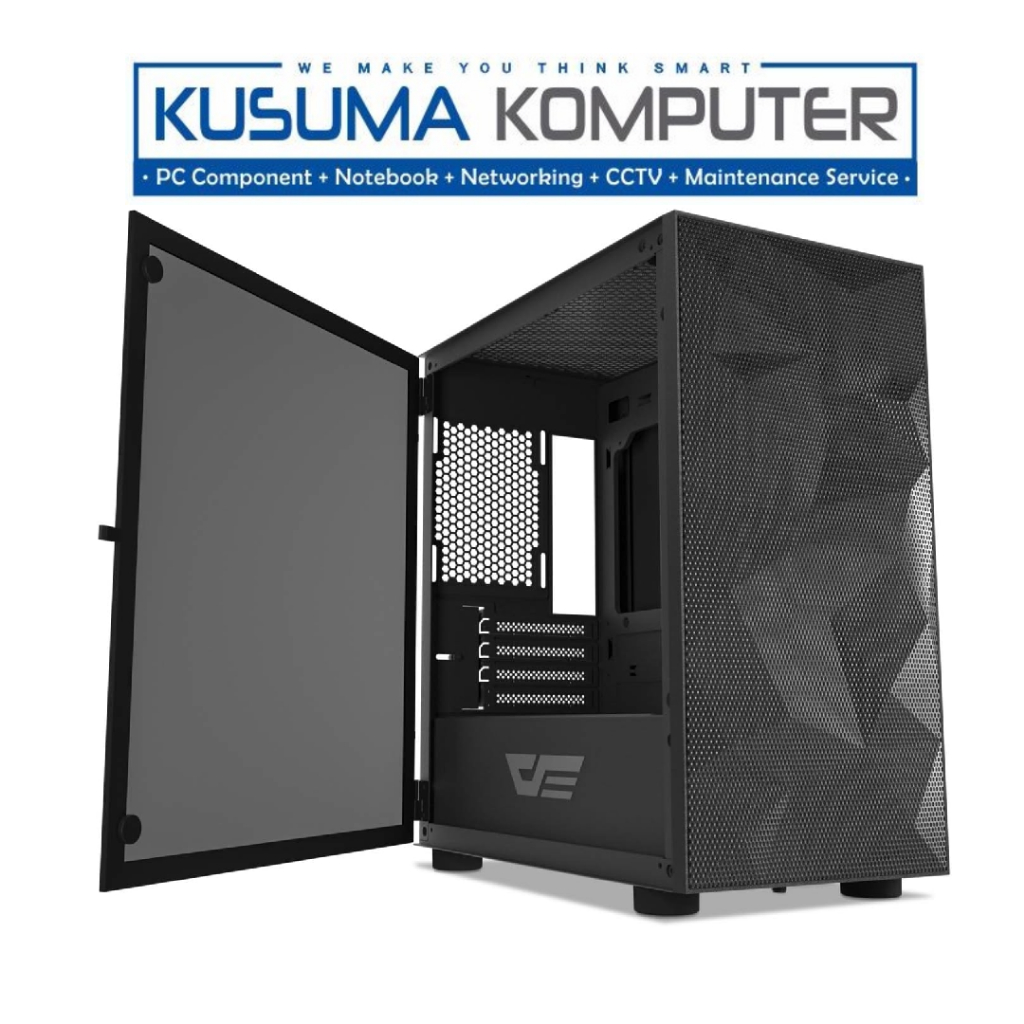 Darkflash DLM21 Mesh Black Micro ATX PC Casing | Shopee Malaysia